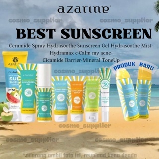 Jual ️VIRAL ️AZARINE SUNSCREEN ALL SERIES SPF 45 PA II SPF 50 PA+++ II ...