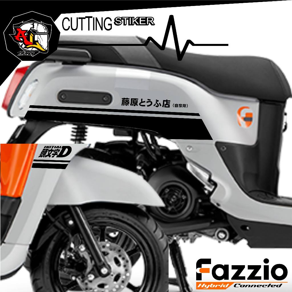 Jual STICKER CUTTING FAZZIO/SCF.421/STRIPING FAZZIO SIMPEL/STIKER ...