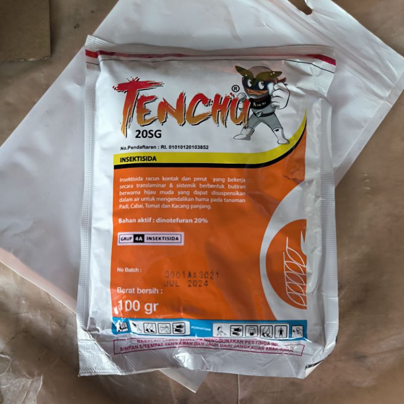 Jual Insektisida tencu Tenchu 20 sg 100 gr wereng kutu kebul | Shopee ...