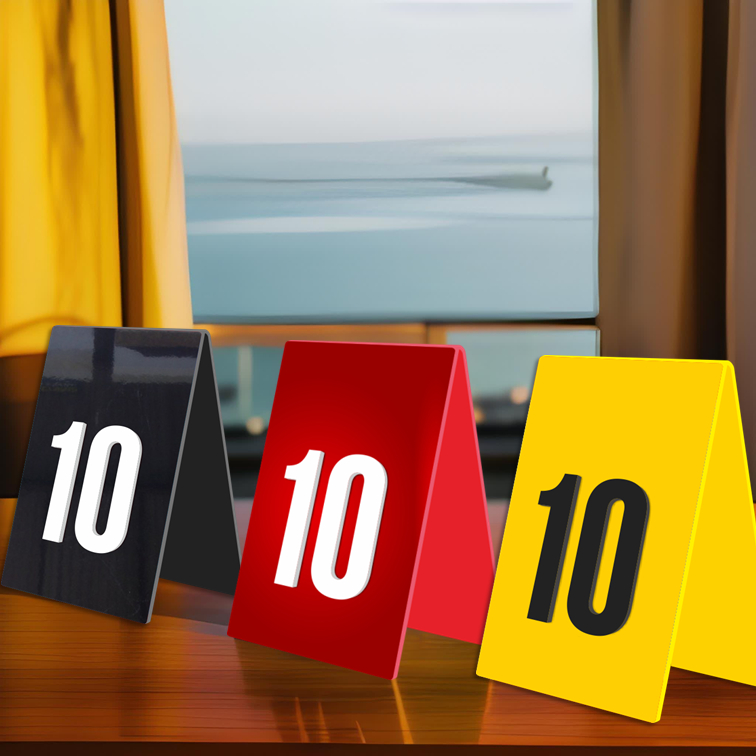 Jual NOMOR MEJA ACRYLIC TIMBUL CUSTOM / NOMOR MEJA CAFE RESTORAN ...