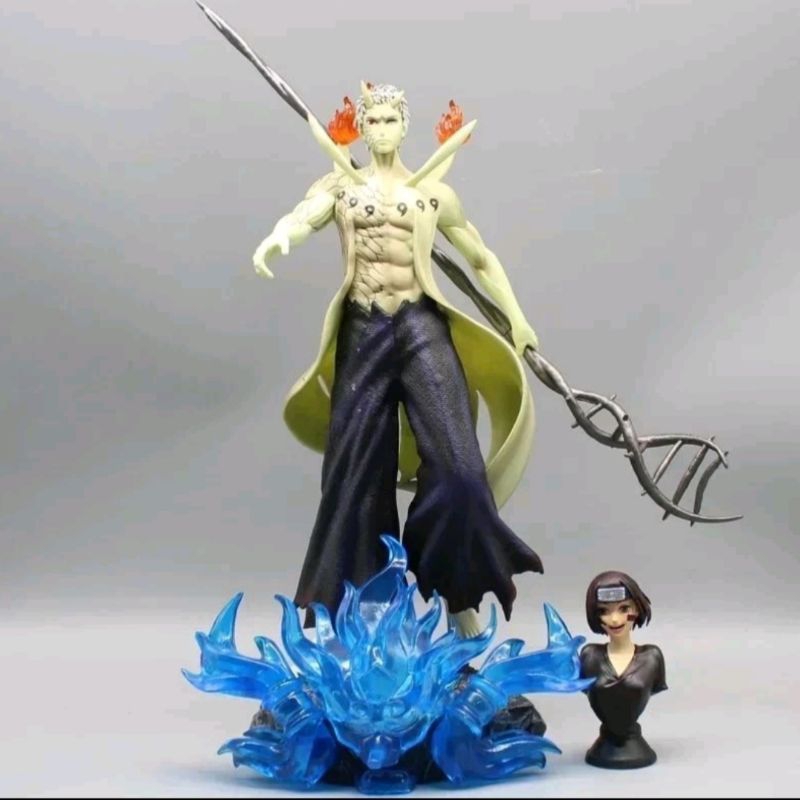 Jual Action Figure Obito Uchiha Statue Naruto Reog Diorama Ft. Rin ...