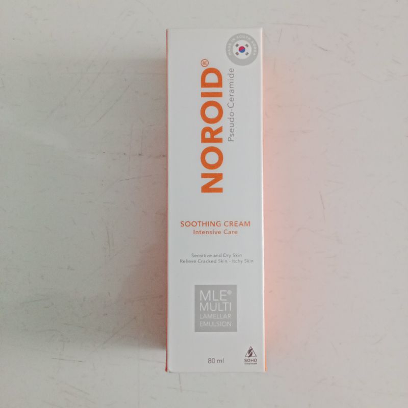 Jual NOROID PSEUDO-CERAMIDE SOOTHING CREAM INTENSIVE CARE 80ML | Shopee ...