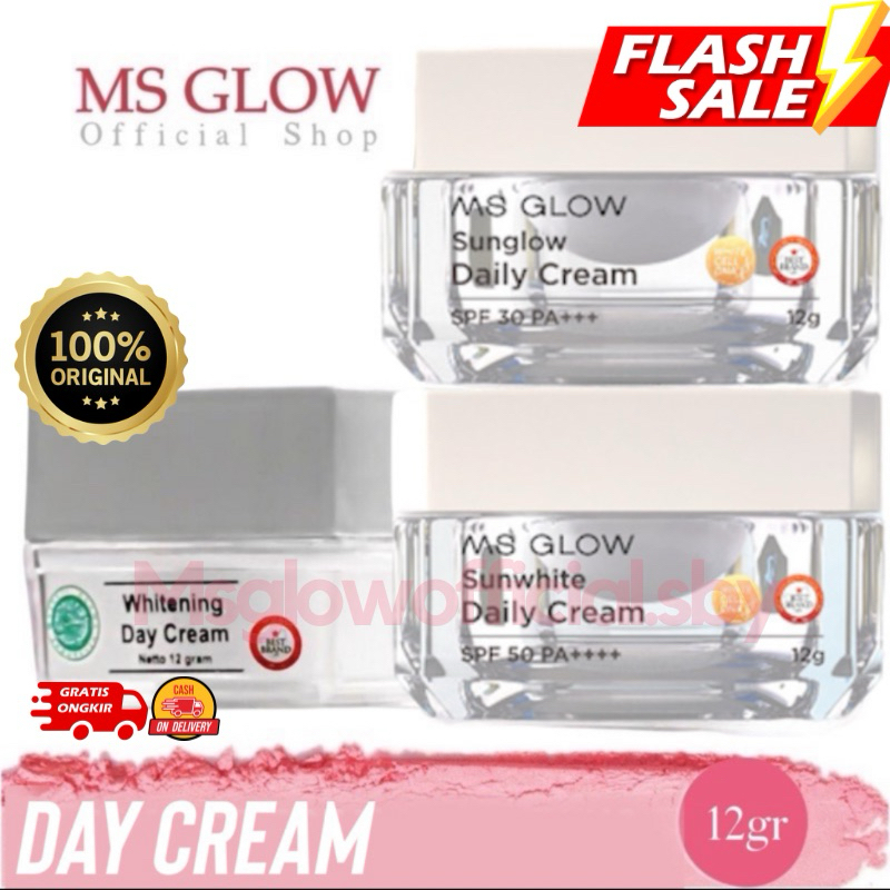 Jual MS glow DAY CREAM / SUNCREEN MSGLOW SERIES II | Shopee Indonesia