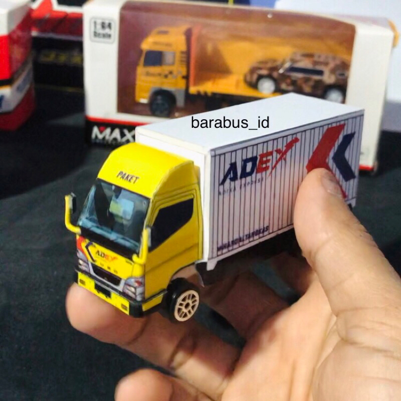 Jual Miniatur Truk Box ADEX Express Kecil Skala 1:64 | Shopee Indonesia