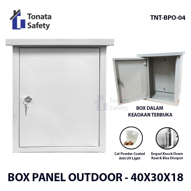 Jual Box Panel Listrik 40 x 30 x 18 Outdoor Tonata / Powder Coated ...