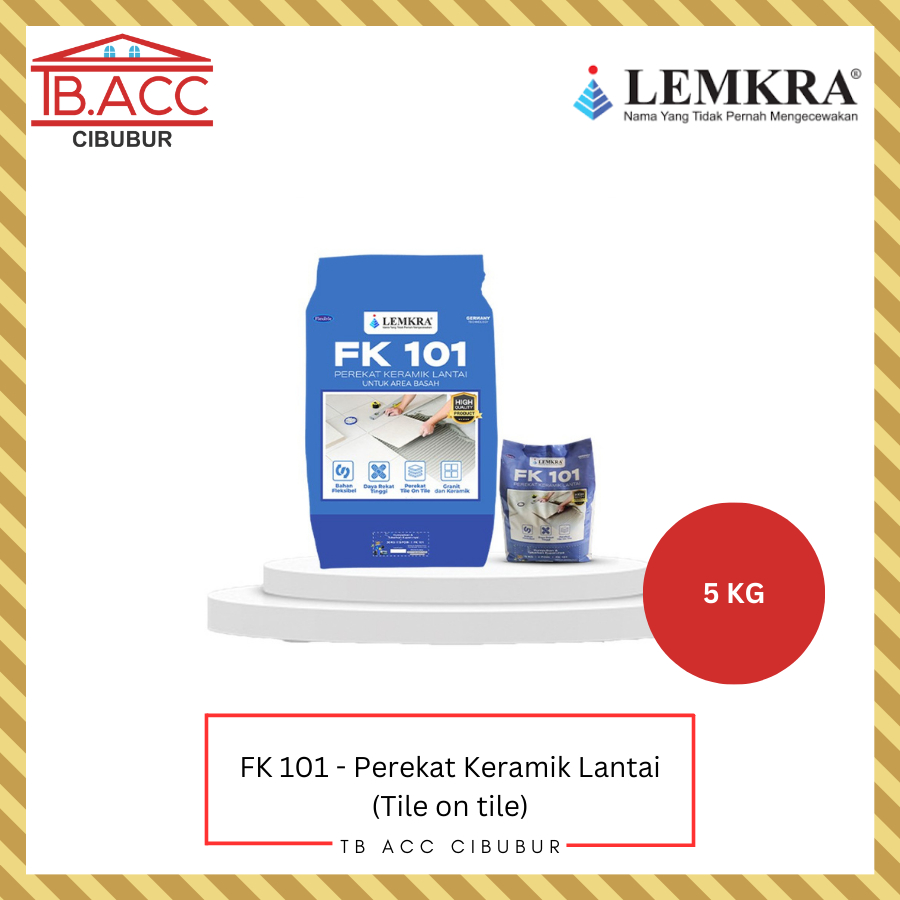 Jual Semen Pemasangan Keramik Granit Lemkra FK 101 Semen Instant ...