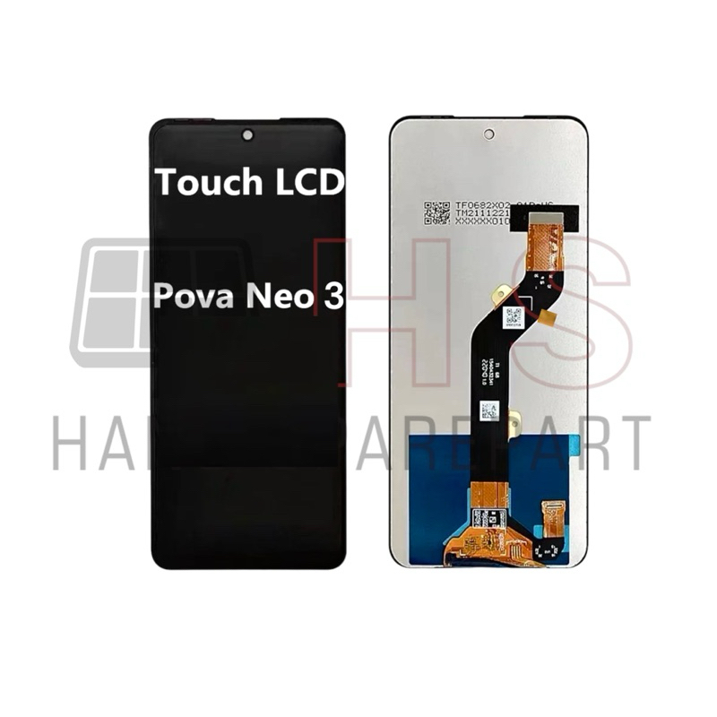 Jual LCD TOUCHSCREEN TECNO POVA NEO 3 / LH6n - ORI COMPLETE | Shopee ...