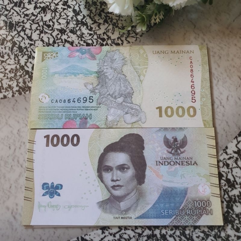 Jual 50 Lembar Uang Mainan Model Baru Th 2022 /Uang Mainan Buat ...