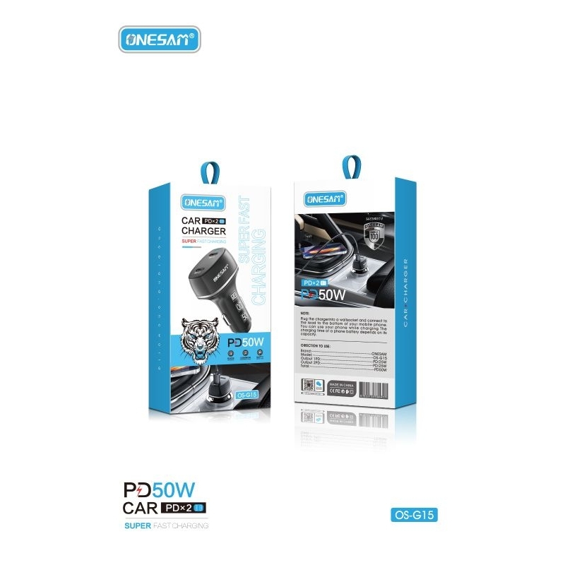 Jual ONESAM SAVER MOBIL OS-G15 50W SUPERFASTCHARGING SUPPORT PD ...