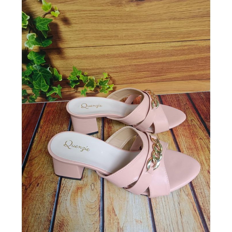 Jual FA007 SANDAL HILLS KOTAK 5CM MOTIF RANTAI TERSEDIA UKURAN NORMAL ...