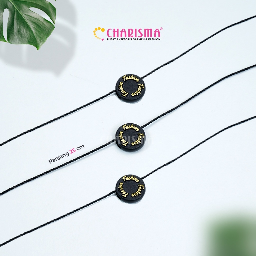 Jual Charisma Tali Hantag - Tali Hangtag Tali Hitam dan Putih Premium ...