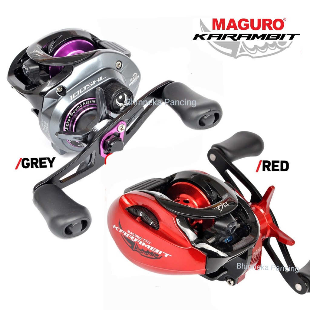 Jual Reel BC Maguro KARAMBIT 100SHL | Baitcasting Reel | Reel Maguro Carambit | Alat Pancing ...