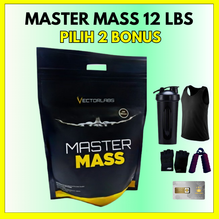 Jual Vectorlabs Master Mass 12 Lbs 5400 Gram Susu Whey Protein Gainer
