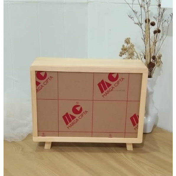Jual Box Kayu Akrilik Sliding model Retro | Shopee Indonesia