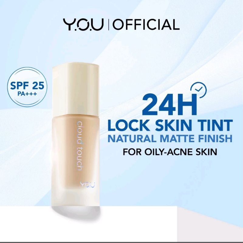 Jual YOU Cloud Touch Bluring Skint Tint | Liquid Foundation | Natural ...