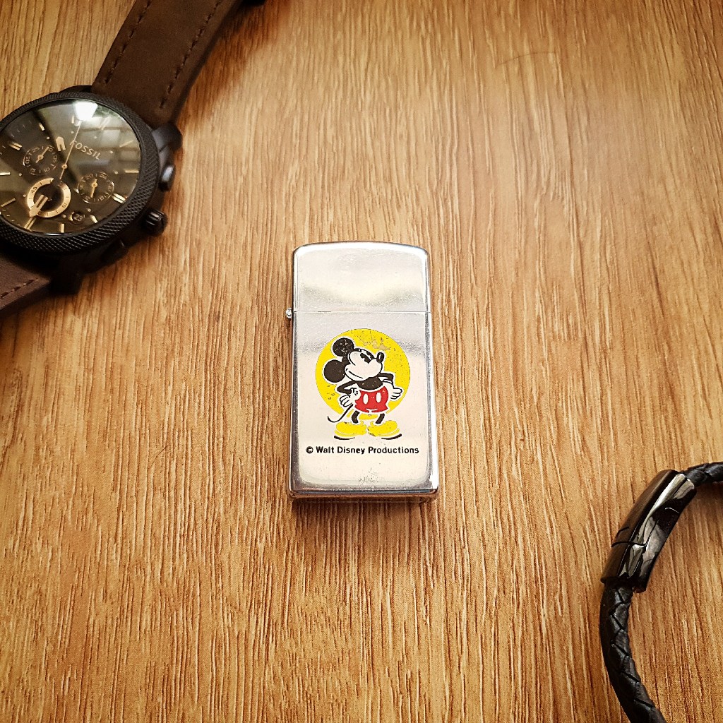 Jual Korek Zippo Original Walt Disney Tahun 1974 Very Rare Item ...