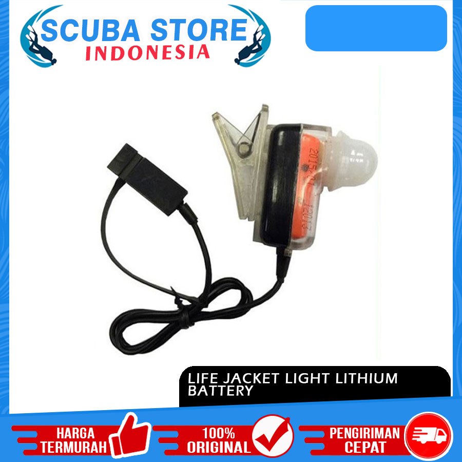 Jual Baterai Lithium Lampu Pelampung Life Jacket Light Solas Lythium ...