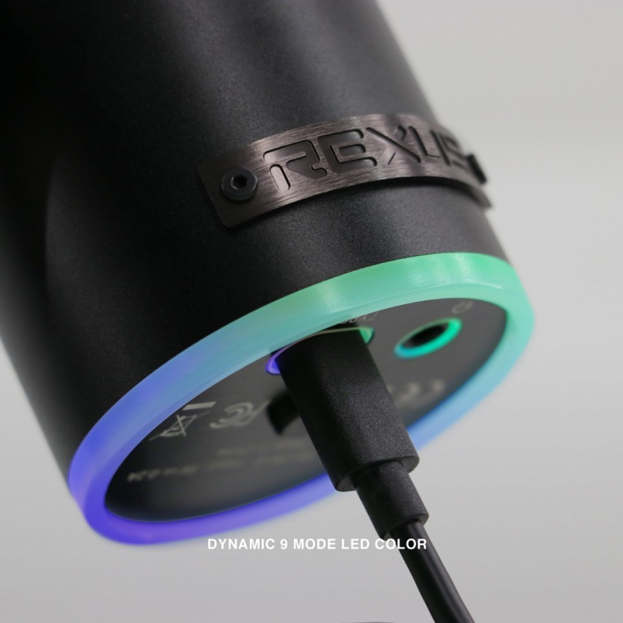 Jual Rexus CM10 / CM-10 Snare Microphone Condenser Wired RGB LED ...