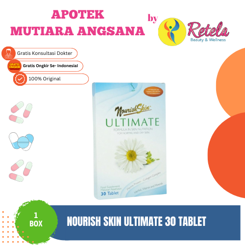 Jual NOURISH SKIN ULTIMATE 30 TABLET | Shopee Indonesia