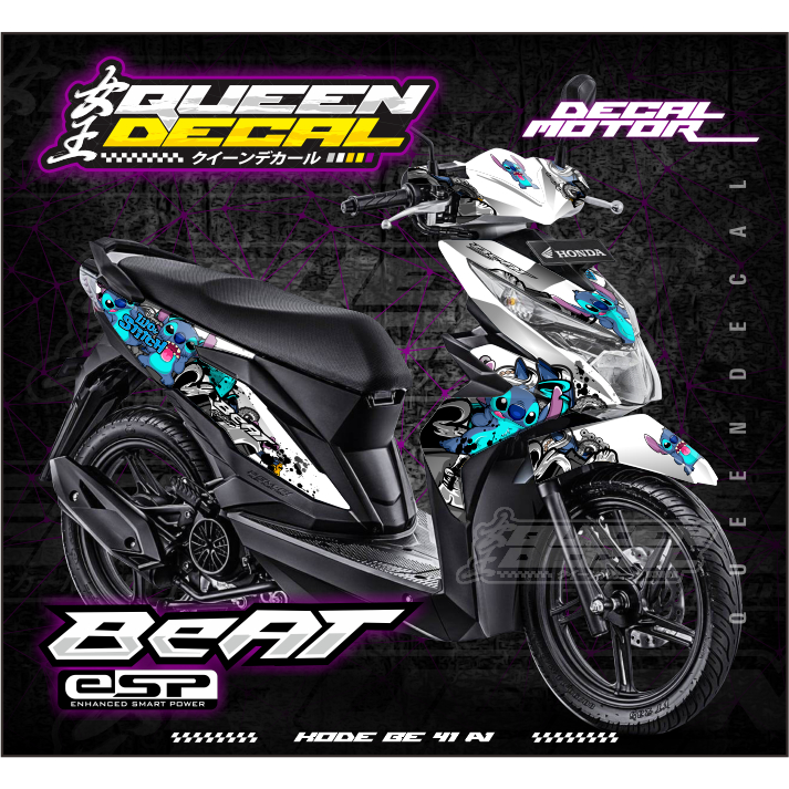 Jual Decal Stiker Motor Honda BEAT ESP Decal FullBody - DECAL BEAT ESP ...