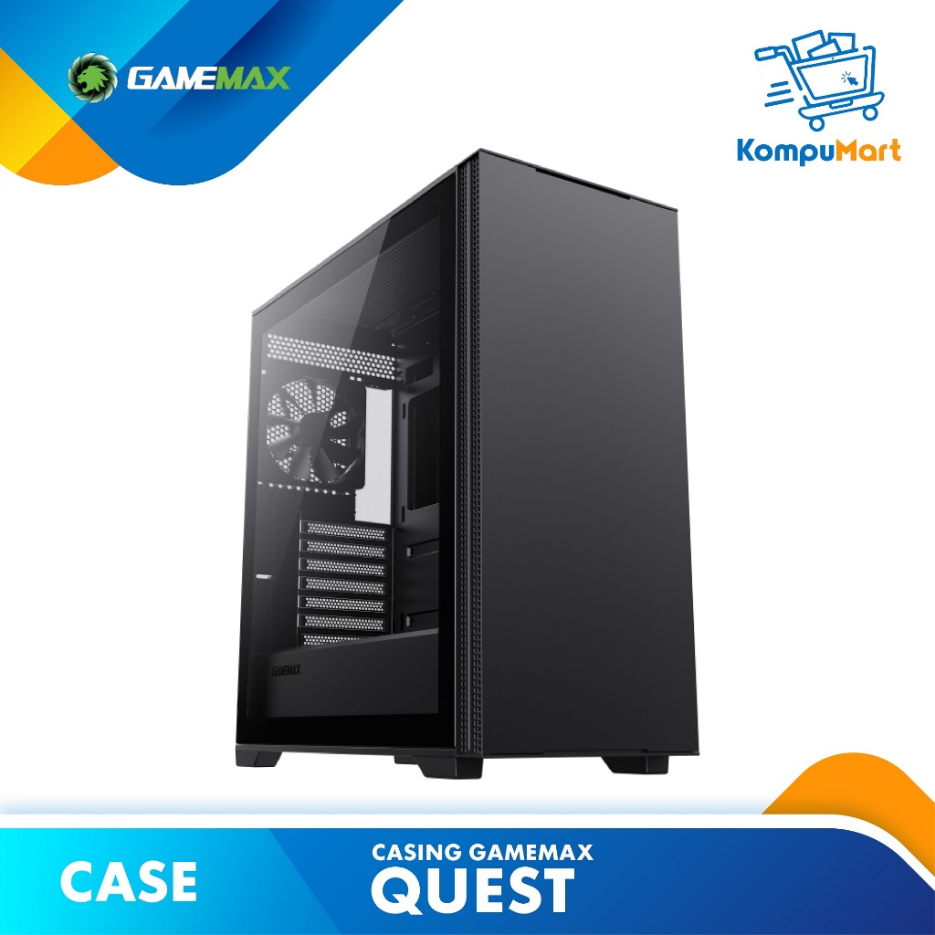 Jual Casing Gamemax Quest PC Case Gaming Mid Tower E-ATX | Shopee Indonesia