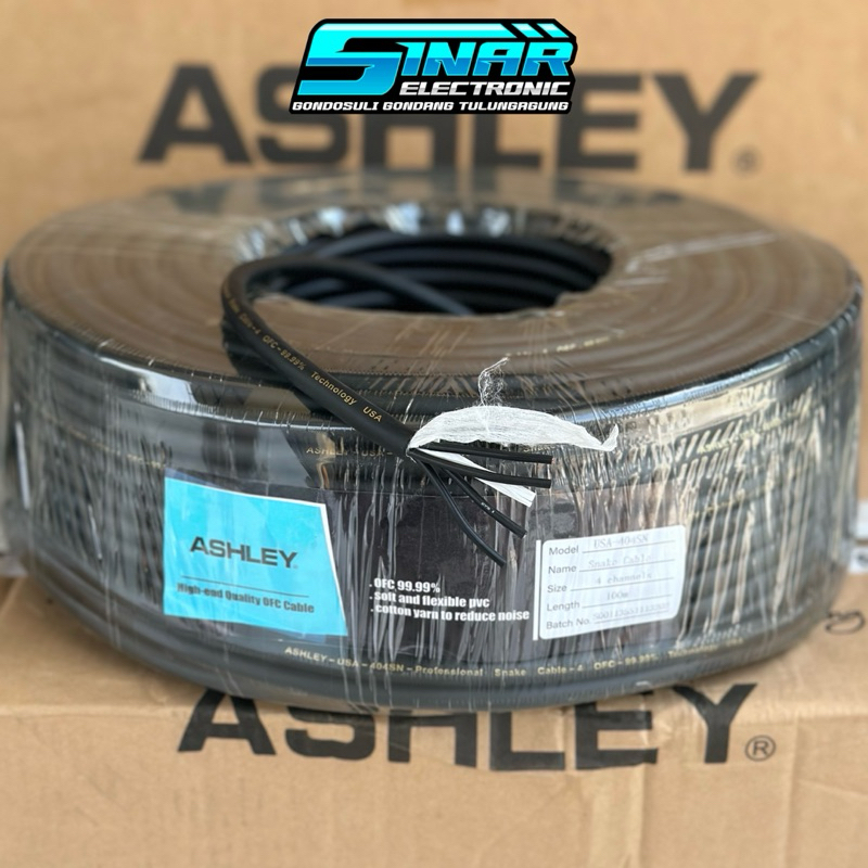 Jual KABEL SNAKE ASHLEY USA-404SN isi 4 [ECER METERAN] Tembaga Murni ...