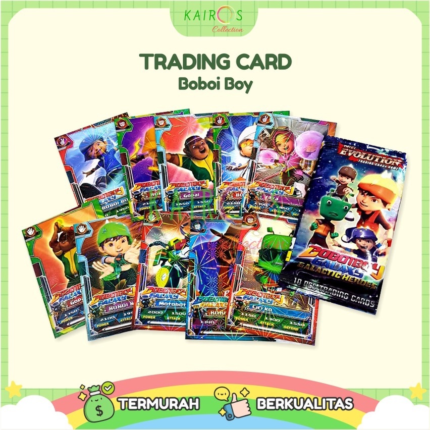 Jual NEW MAINAN KARTU BOBOIBOY GALAXY EXCLUSIVE EDITION/GALAXY NEW ...