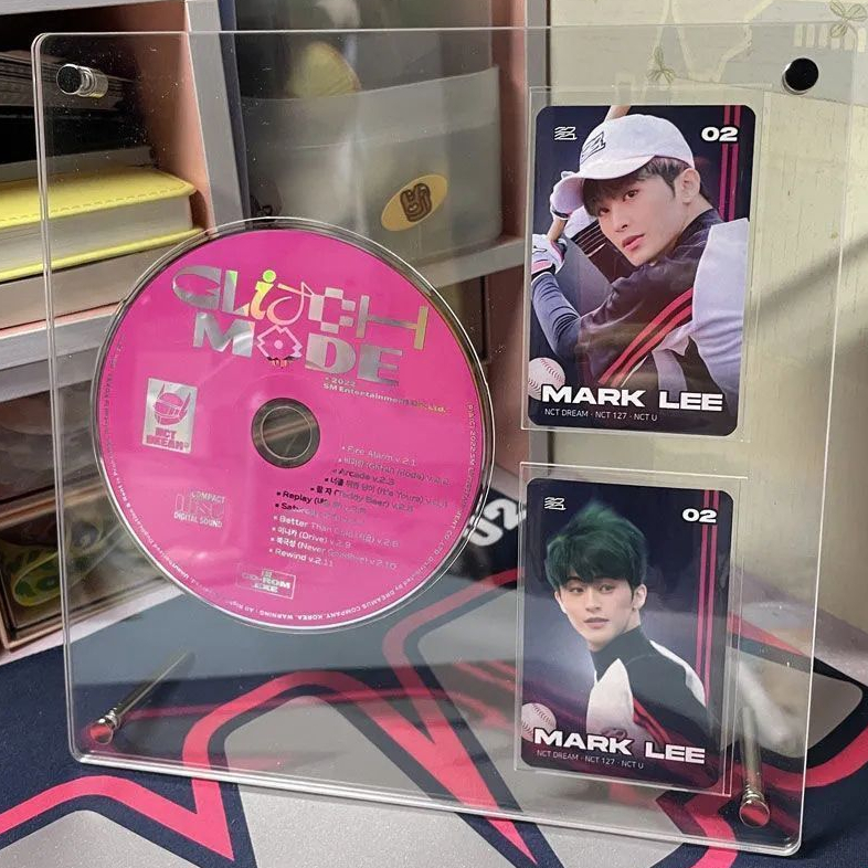 Jual Frame Photocard Dan Disk CD Album Acrylic Bingkai Foto Card Isi 2 ...