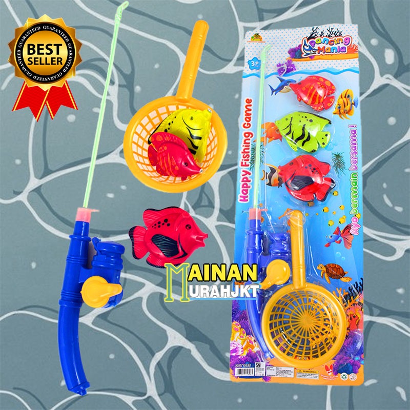 Jual MAINANKEI MAINAN ANAK MURAH OCT3115 HAPPY FISHING PANCINGAN MAGNET ...