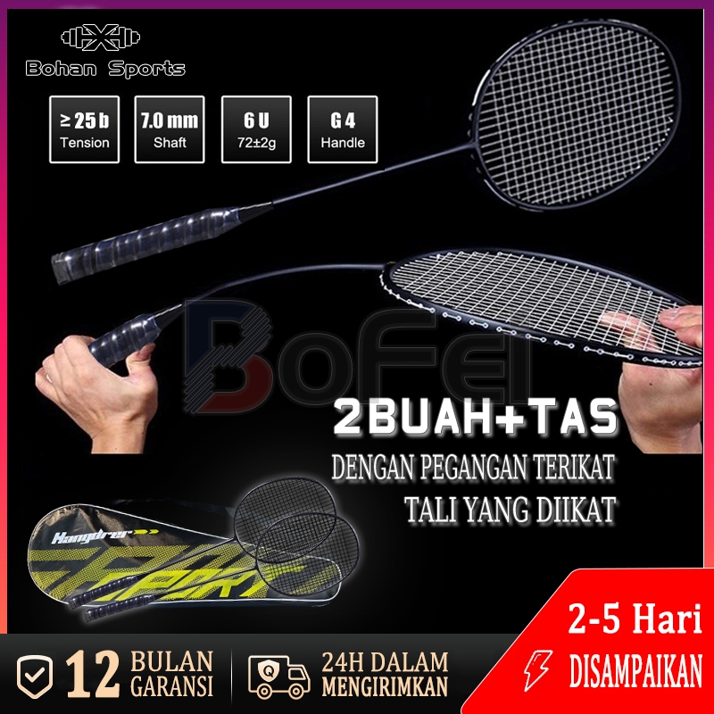 Jual Raket Badminton Carbon/Raket Bulu Tangkis/Tembakan karbon tahan ...