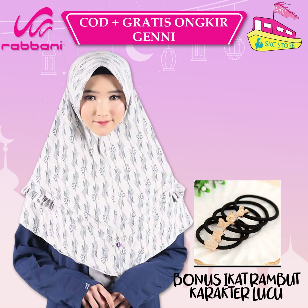 Jual Rabbani Genni Kerudung Instan / Hijab Instan | Shopee Indonesia