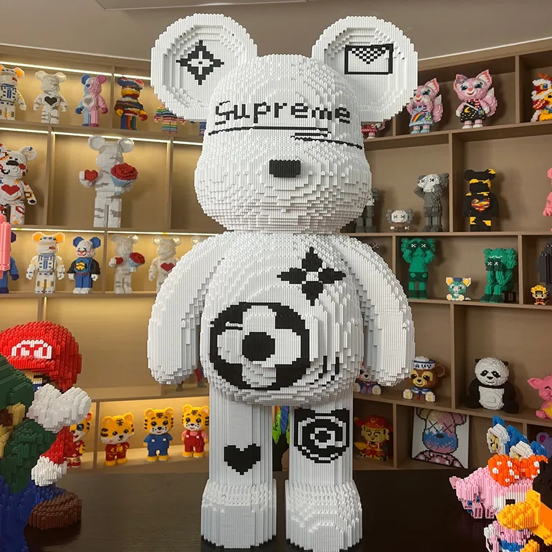 Jual READY 11000pcs Nano Block violent Bear Series Bricks Education ...