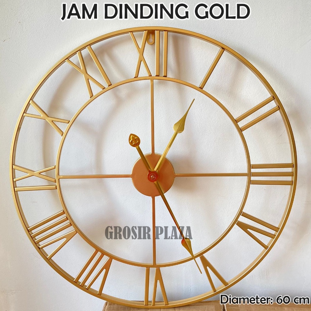 Jual ART G43U READY STOCK JAM DINDING GOLD JAM DINDING MEWAH JAM ...