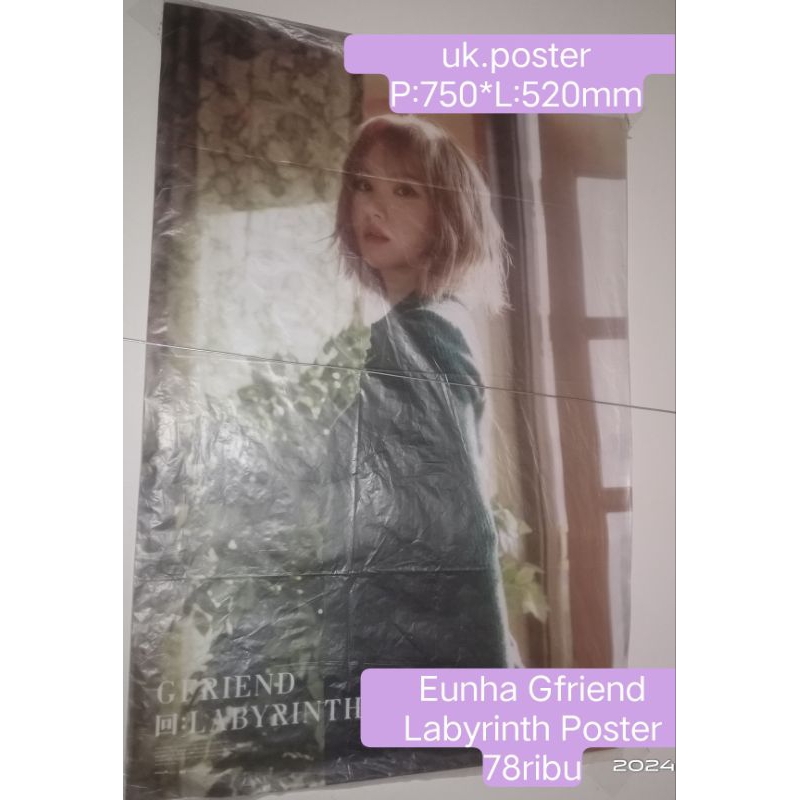 Jual EUNHA GFRIEND LABYRINTH ALBUM POSTER | Shopee Indonesia