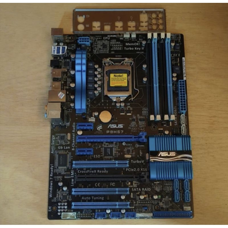 Jual MOBO/MOTHERBOAD ASUS H67 P8H67, LGA 1155 /4'''SLOT'''RAM'''DDR3 ...