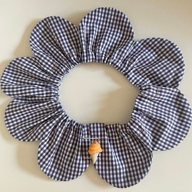Jual colar kain FLOWER/ Collar kain untuk kucing anjing kelinci / pet ...