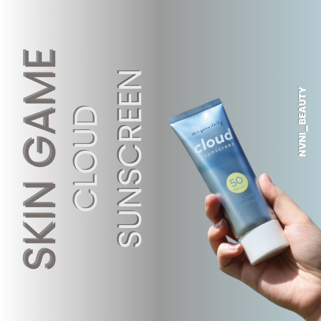 Jual SKIN GAME Cloud Sunscreen SPF 50PA+++ UVA UVB Protection | Shopee ...