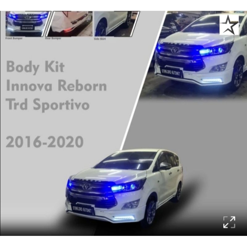Jual BODY KIT INNOVA REBORN 2016/2020 UP MODEL TRD SPORTIVO | Shopee ...