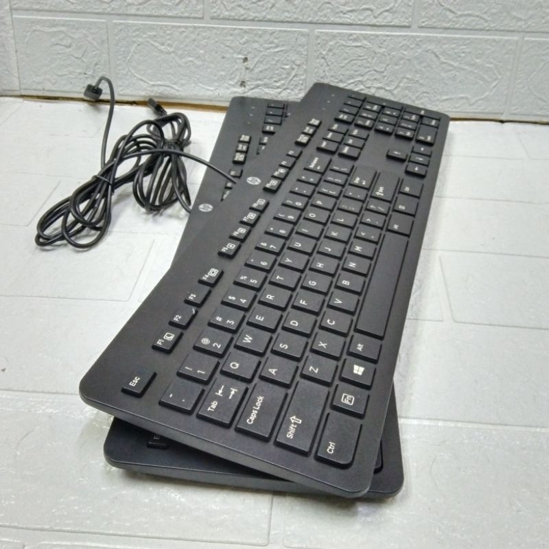 Jual KEYBOARD USB MEREK HP ORIGINAL MULUS / NORMAL GARANSI | Shopee ...