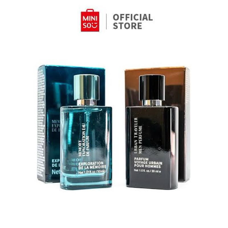 Jual Official BALI MINISO Parfum Pria Urban Traveler 30ml EDT Perfume ...