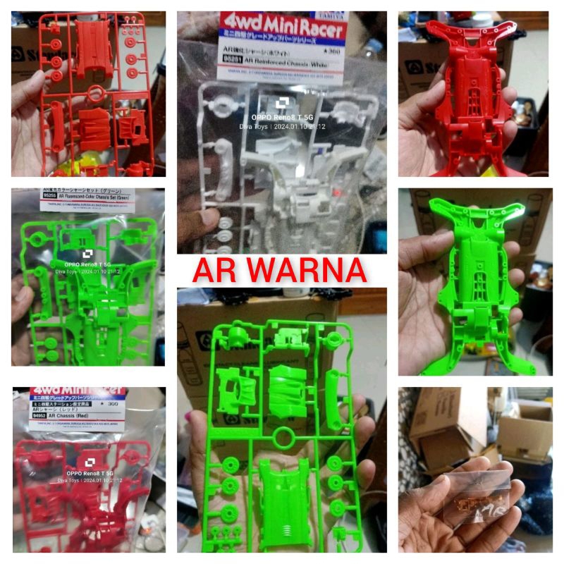 Jual Chassis Ar set warna Color Original Tamiya ( ada pilihan Varian ...
