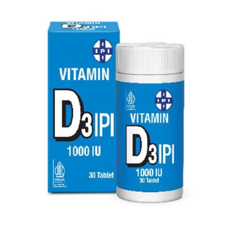 Jual IPI Vitamin A B C D3 1000iu Zinc Plus D3 K2 B12 B1 - Suplement ...