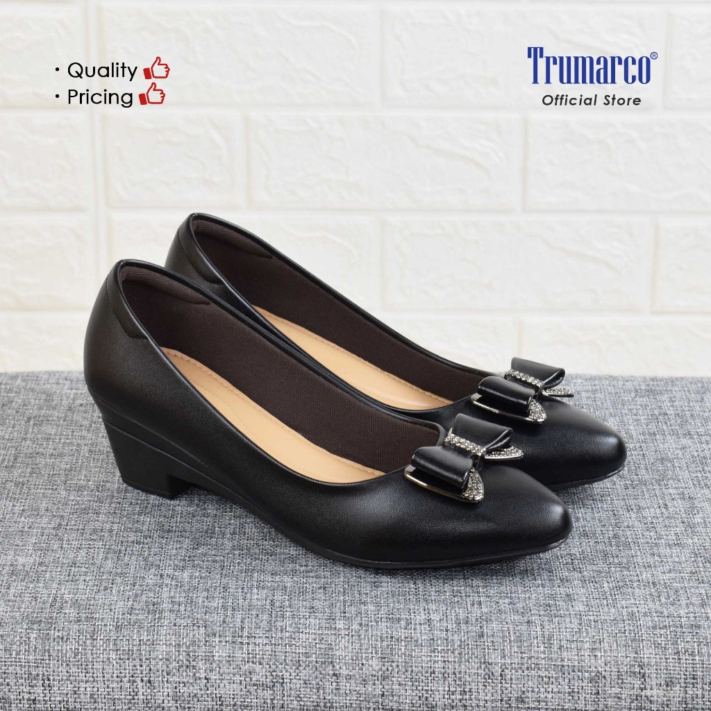 Jual TRUMARCO Sepatu Pantofel / Sepatu Kerja Wanita [HAK 5 CM] TAS 502 ...
