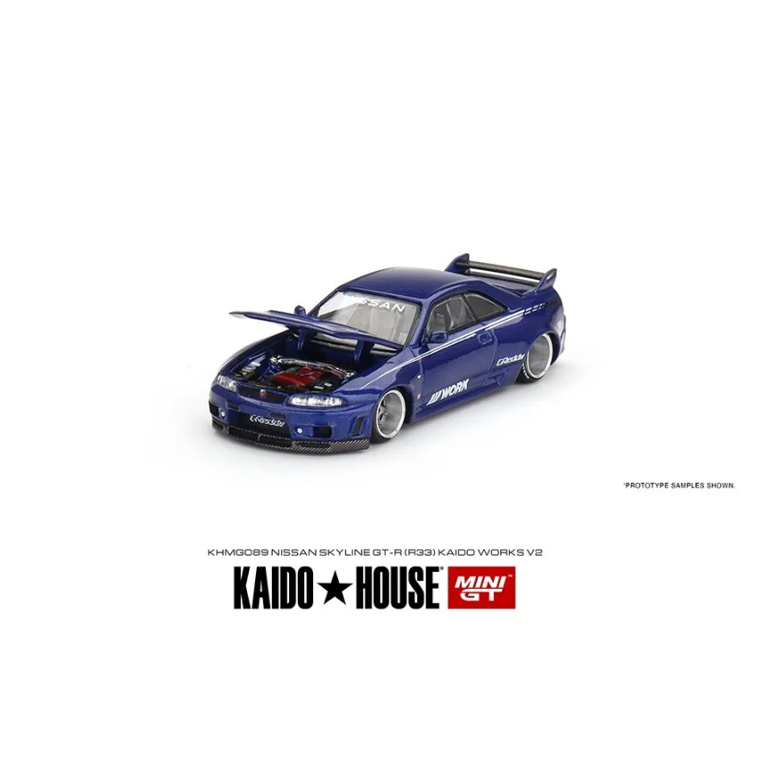 Jual MINI GT KHMG089 Nissan Skyline GT-R (R33) Kaido Works V2 | Shopee ...