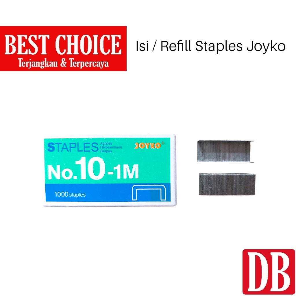 Jual Refill / Isi Staples Joyko Kecil No.10-1M (1pcs) | Shopee Indonesia