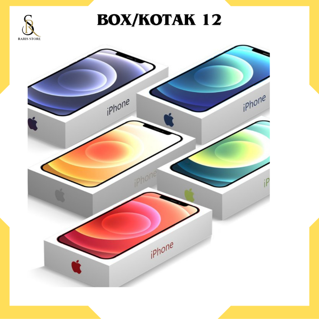 Jual BOX/KOTAK IPH 12 KUALITAS 100% OKE! | Shopee Indonesia