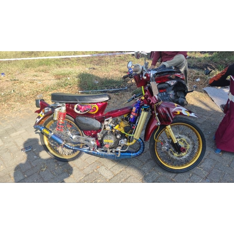 Jual Motor C70 Modif Mesin Ninja 2 Tak 150 | Shopee Indonesia