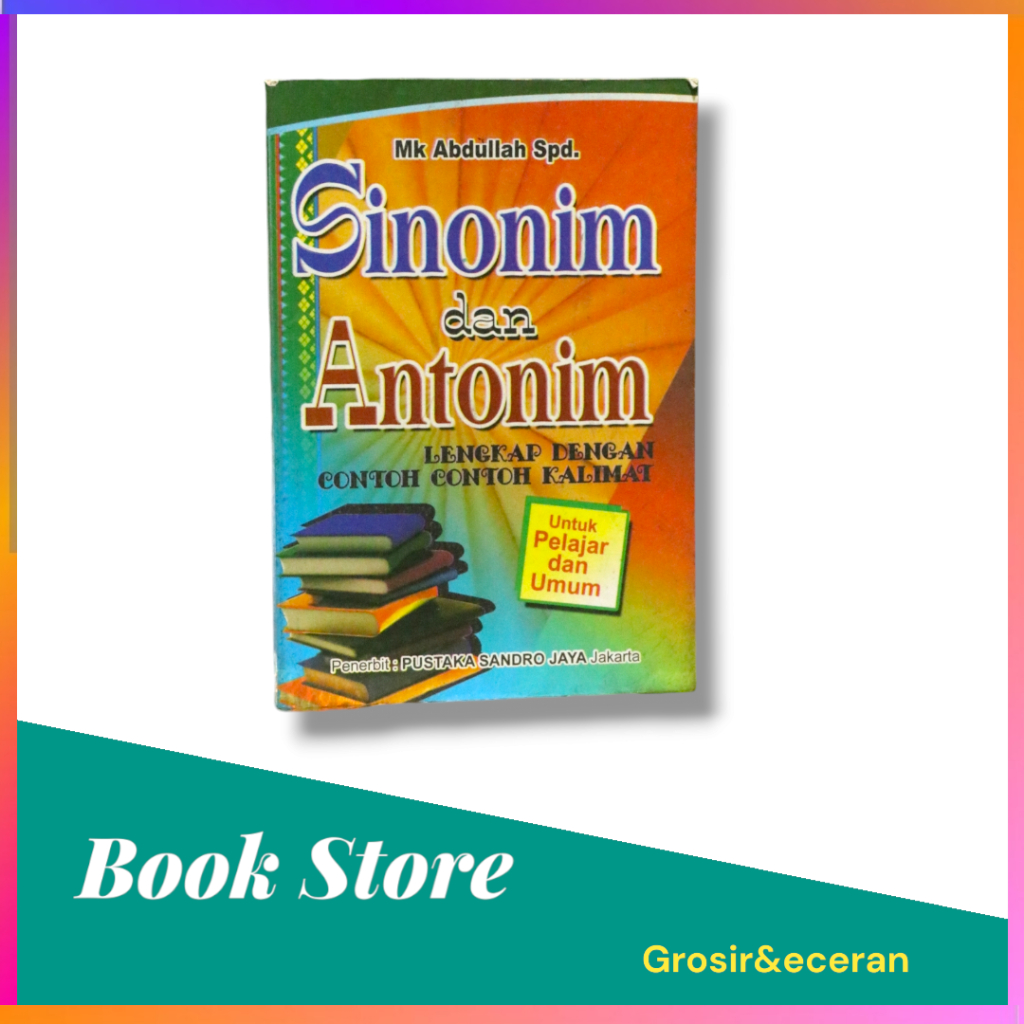 Jual BUKU SINONIM DAN ANTONIM | Shopee Indonesia