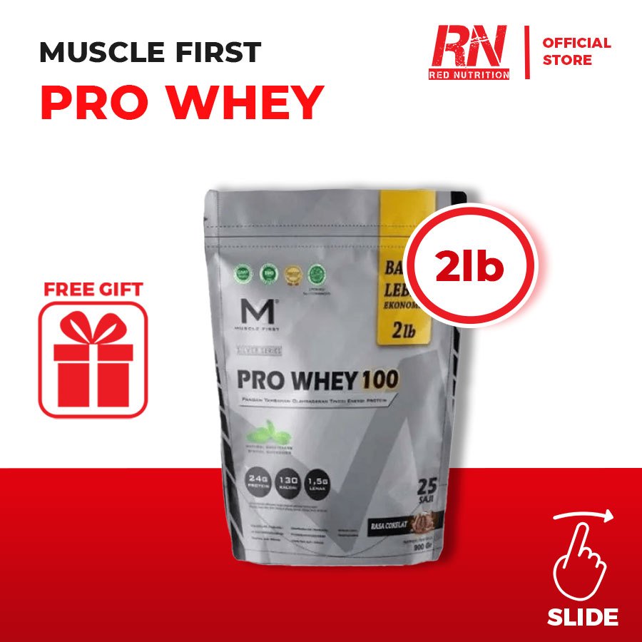 Jual M1 MUSCLE FIRST PRO WHEY 100 WHEY PROTEIN 2LB 900Gram 900gr ...