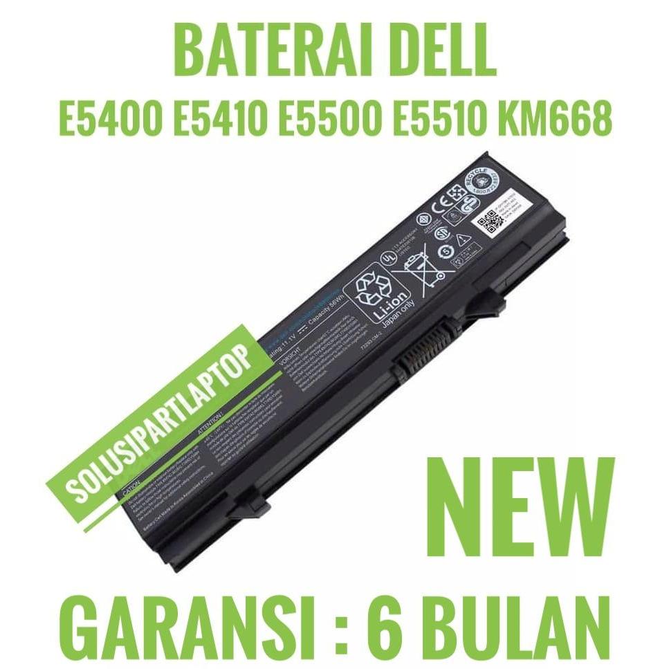 Jual Baterai DELL Latitude E5400, E5410, E5500, E5510 BLACK | Shopee Indonesia